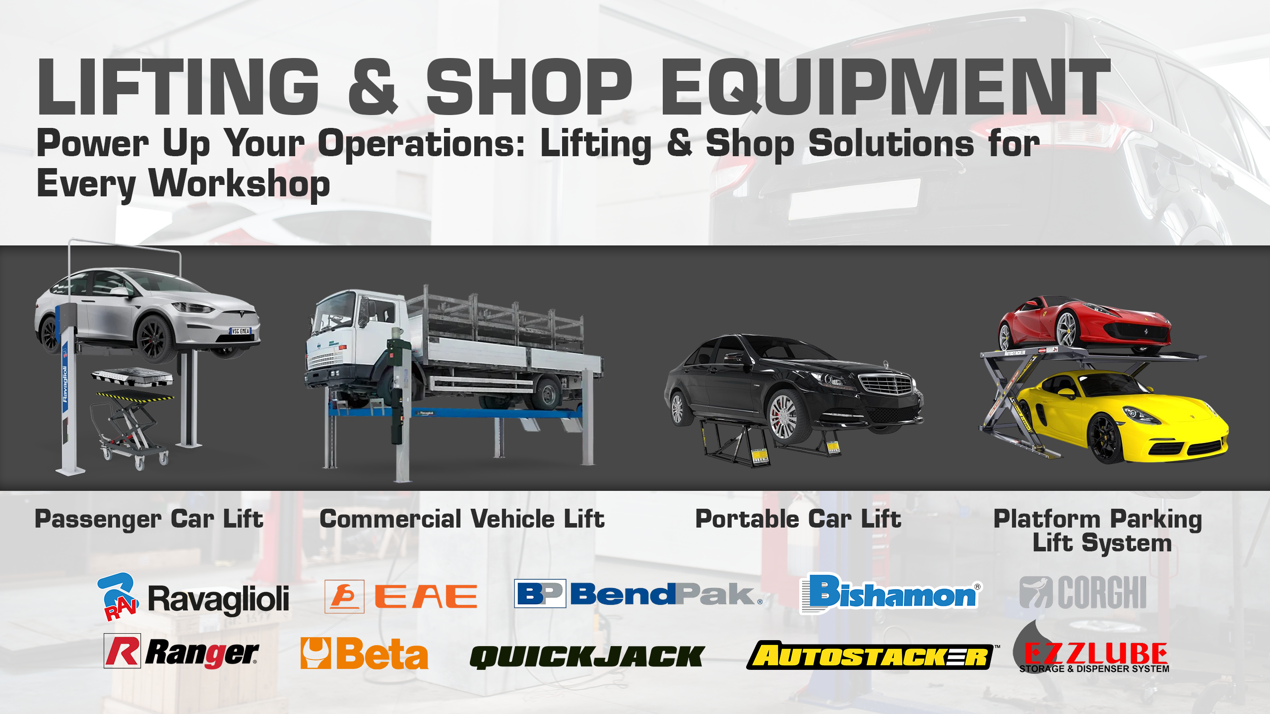Lifting & Shop Equipment – Unipac Store